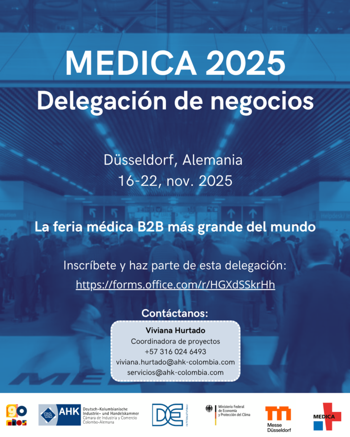 Delegación MEDICA 2025 Düsseldorf, Alemania